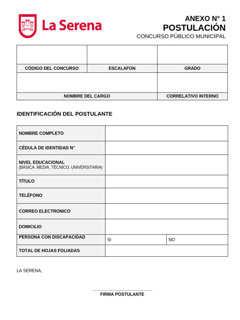 ANEXO-N1-POSTULACION | PDF