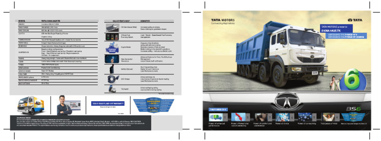 Tata Signa 4825 TK Brochure | PDF
