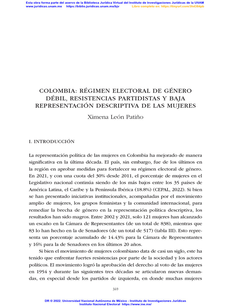 Ximena Leon | PDF | Distrito electoral | Votación