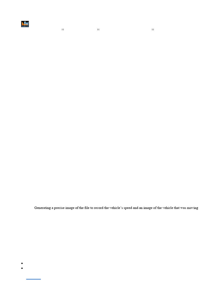 Vehicle Speed Detection | PDF | Databases | Machine Learning