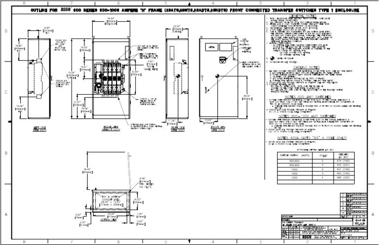 Outline & Mounting No. 1001394-007 | PDF