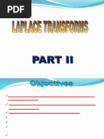 Laplace Transform Cheat Sheet | PDF