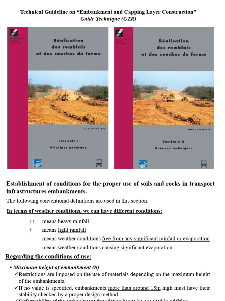 T03 - 1-RTR - Use of Rocks and Soils in Embankment Construction - 2022 ...