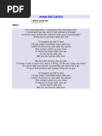 Yung Kai's "Blue" Lyrics & Meaning | PDF