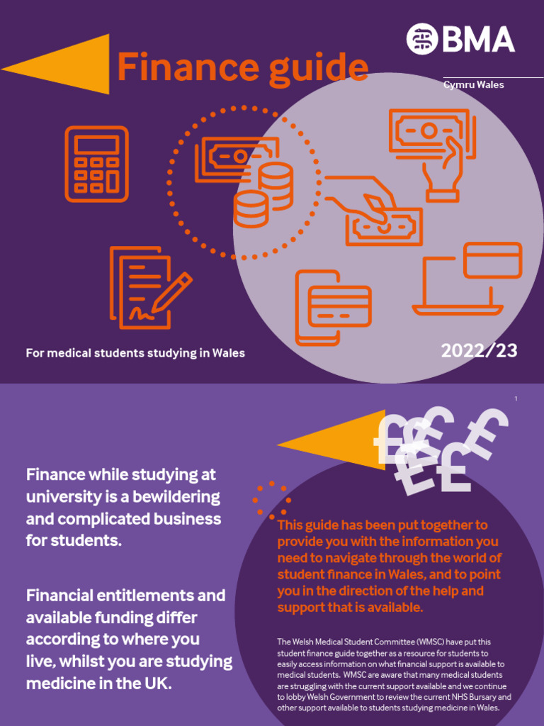 Bma Wales Student Finance Guide 2023 | PDF | Tuition Payments