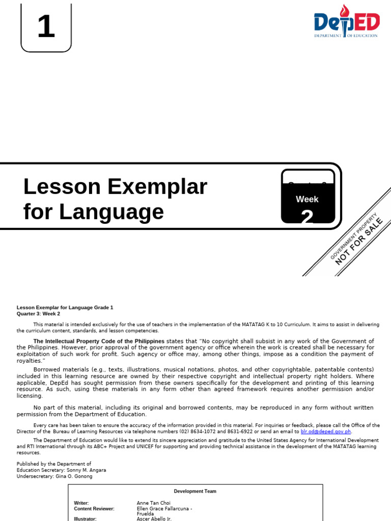 Edited - LE - Q3 - W2 - Language - Redeveloped V4-Final (11-27-24) | PDF | Conversation | Copyright