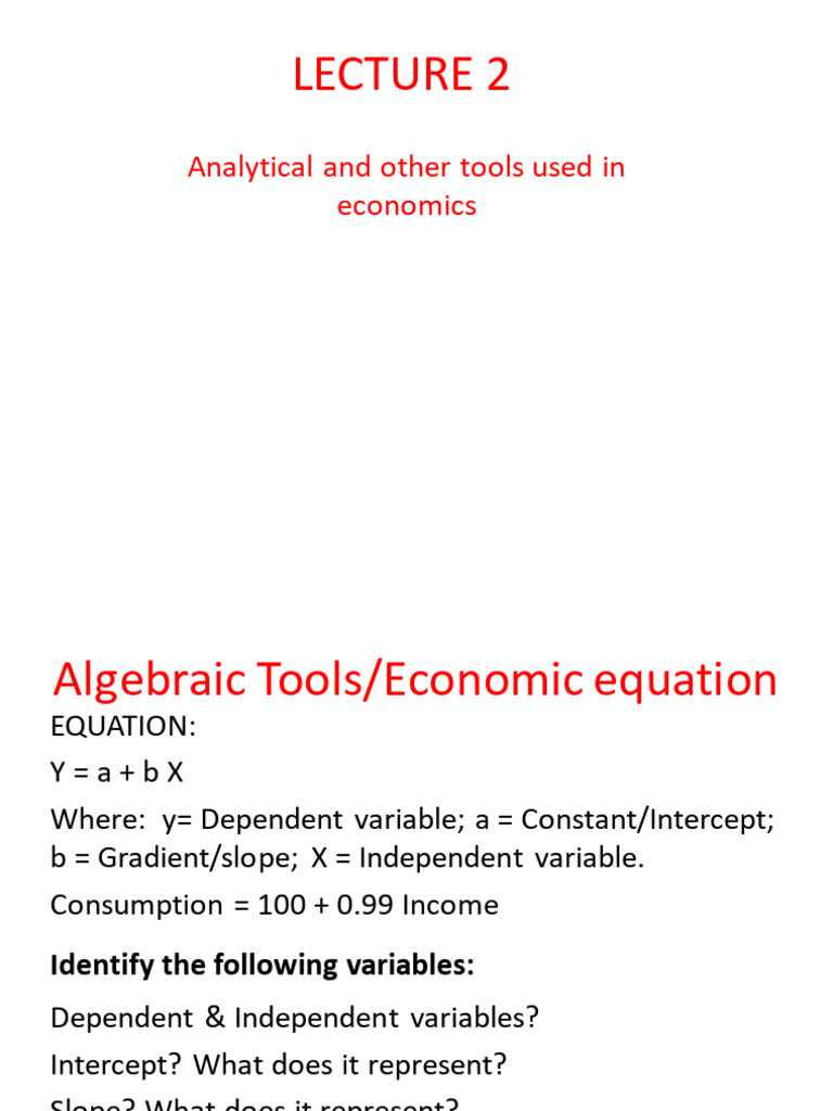 EBE Lecture 2 slides | PDF