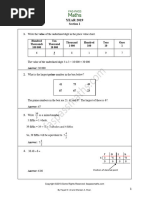 SEA 2025 Maths Exam Paper | PDF | Euclidean Geometry | Elementary Geometry