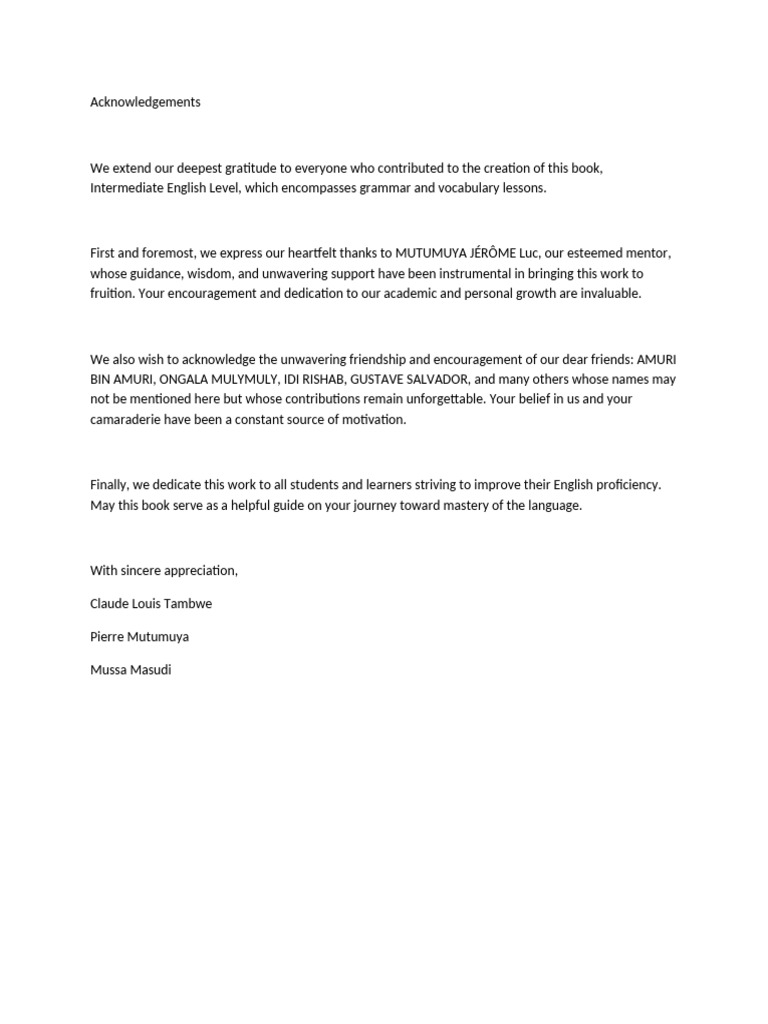 Acknowledgement-WPS Office | PDF