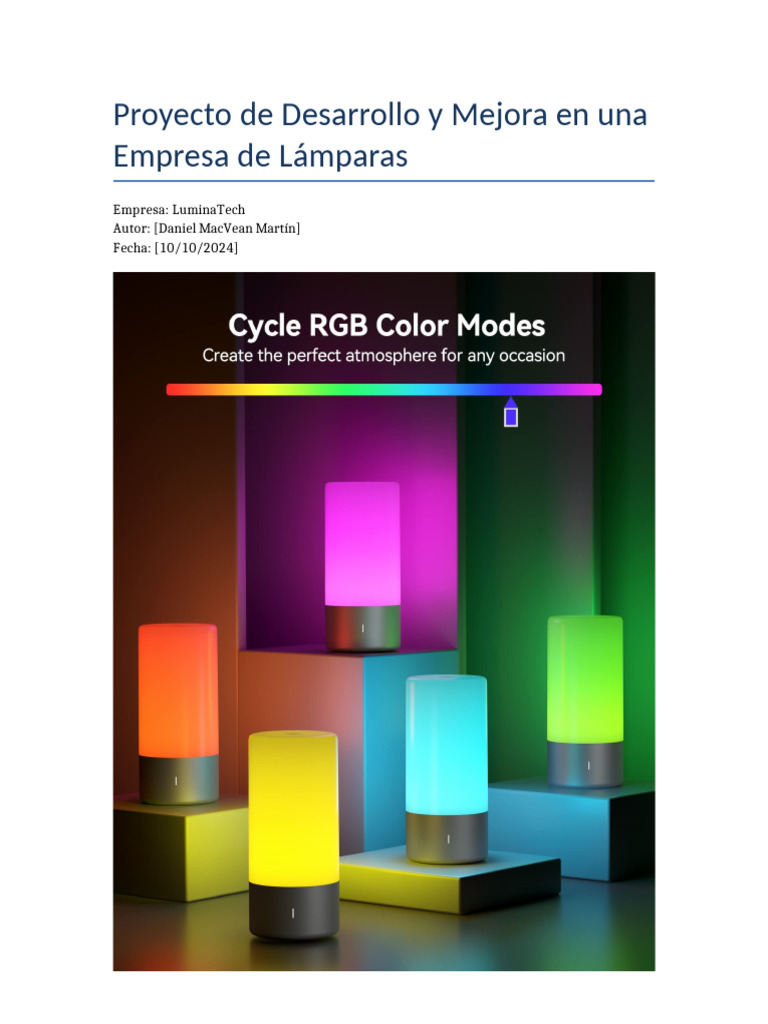 Lumina Tech | PDF | Internet de las Cosas | Marketing