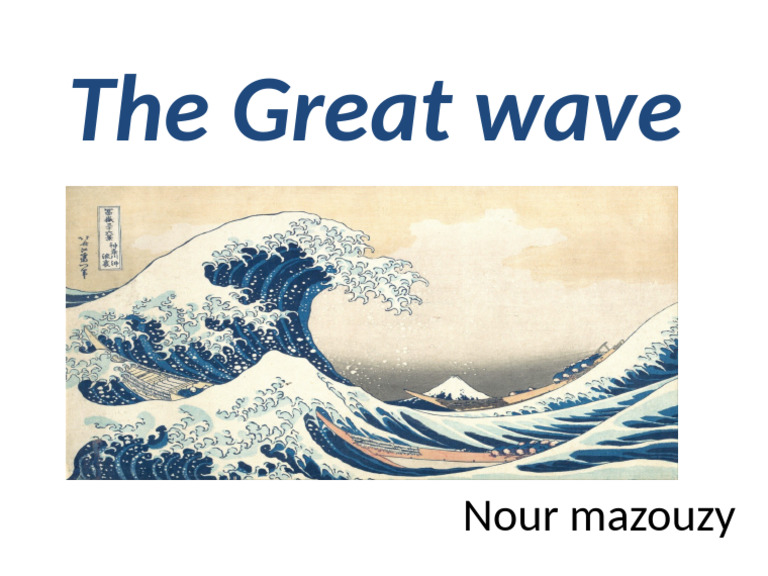 The Great Wave | PDF