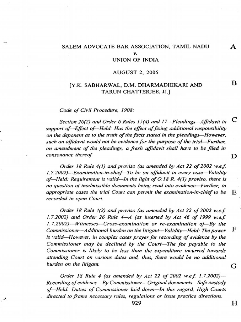 CPC - Section 39 - Jurisdiction of Executing Court - 2005 - SC - Salem ...
