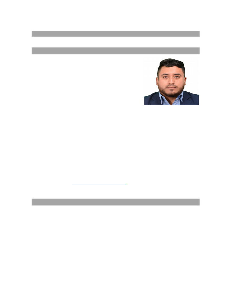 Curriculum Vitae Erwin Reyes | PDF | Hospital | Medicina