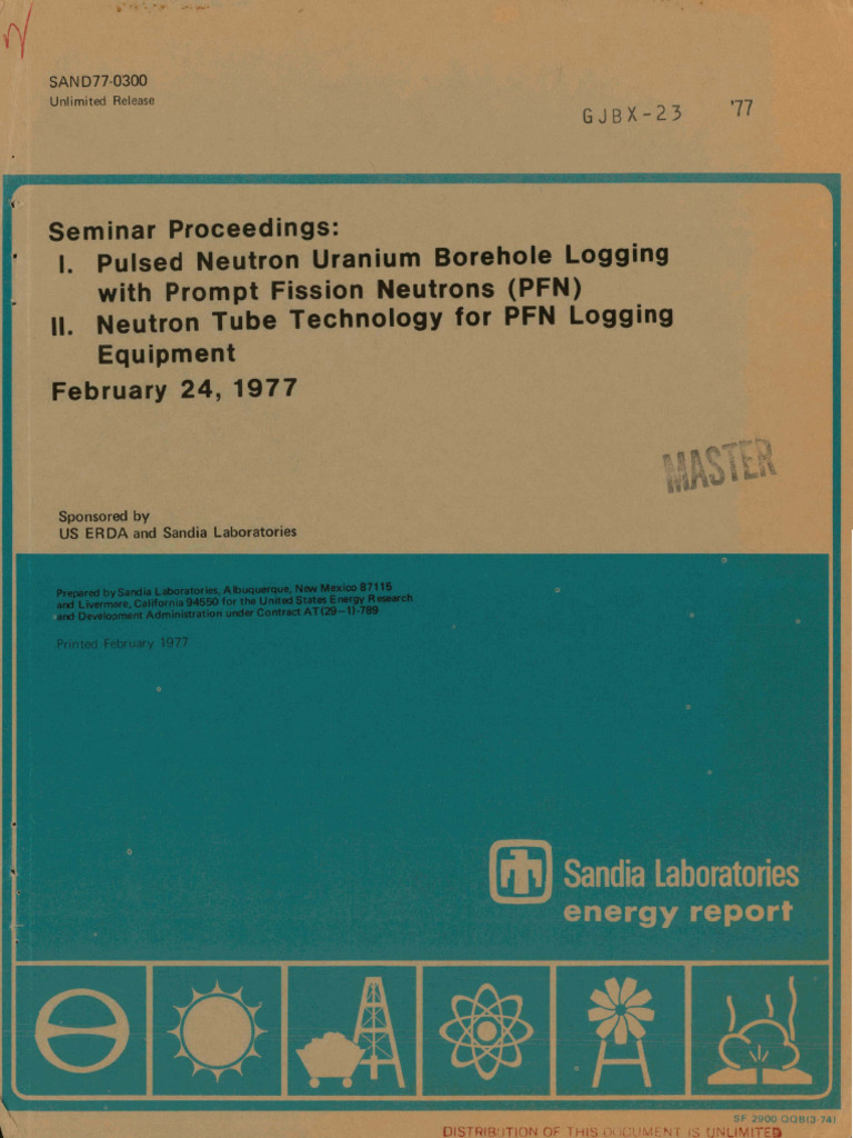 PFN Logging for Uranium Assay | PDF