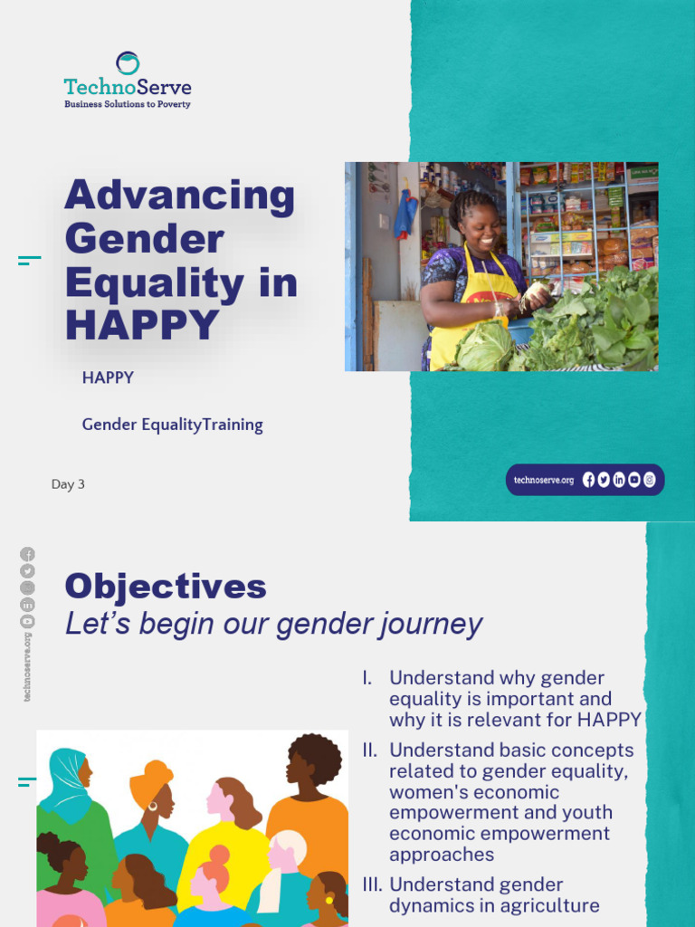 Gender Equality Training Day 3 | PDF | Gender | Gender Studies