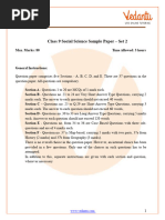 Grade IX Social Science Sample Paper | PDF | Legislature | Democracy