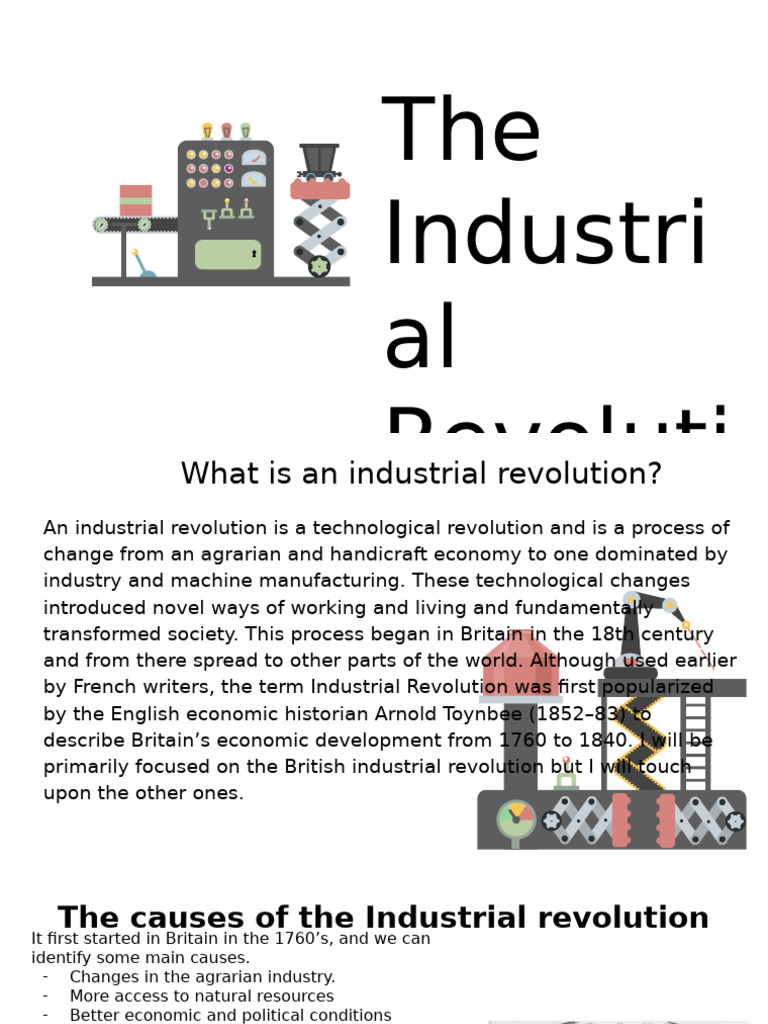 The Industrial Revolution Explained | PDF | Industrial Revolution ...