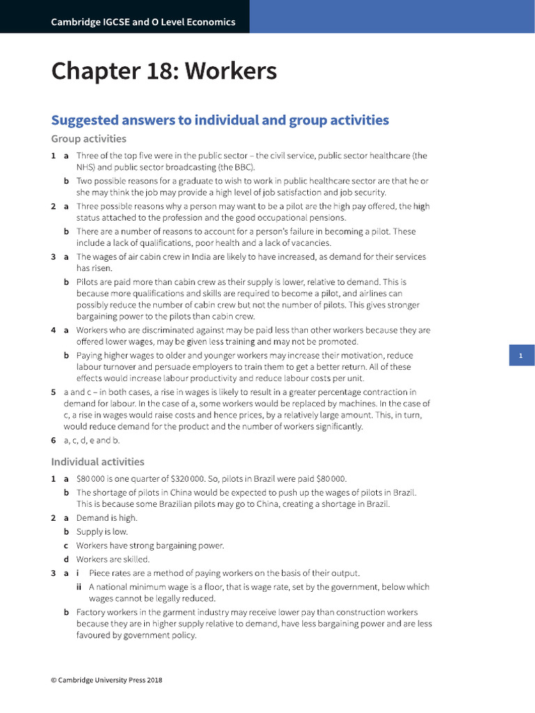 Eco 4 Part Question Chapters 18-23 | PDF