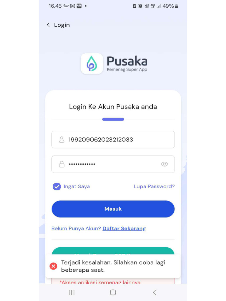Absen Pusaka Pulang | PDF