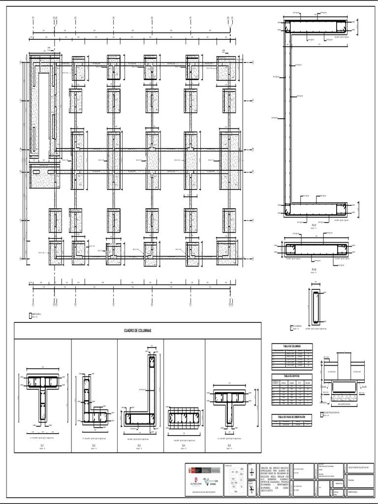 2327213-H-RSE-R01-PLA-EST-001-R01-CIMENTACIÓN (I) | PDF