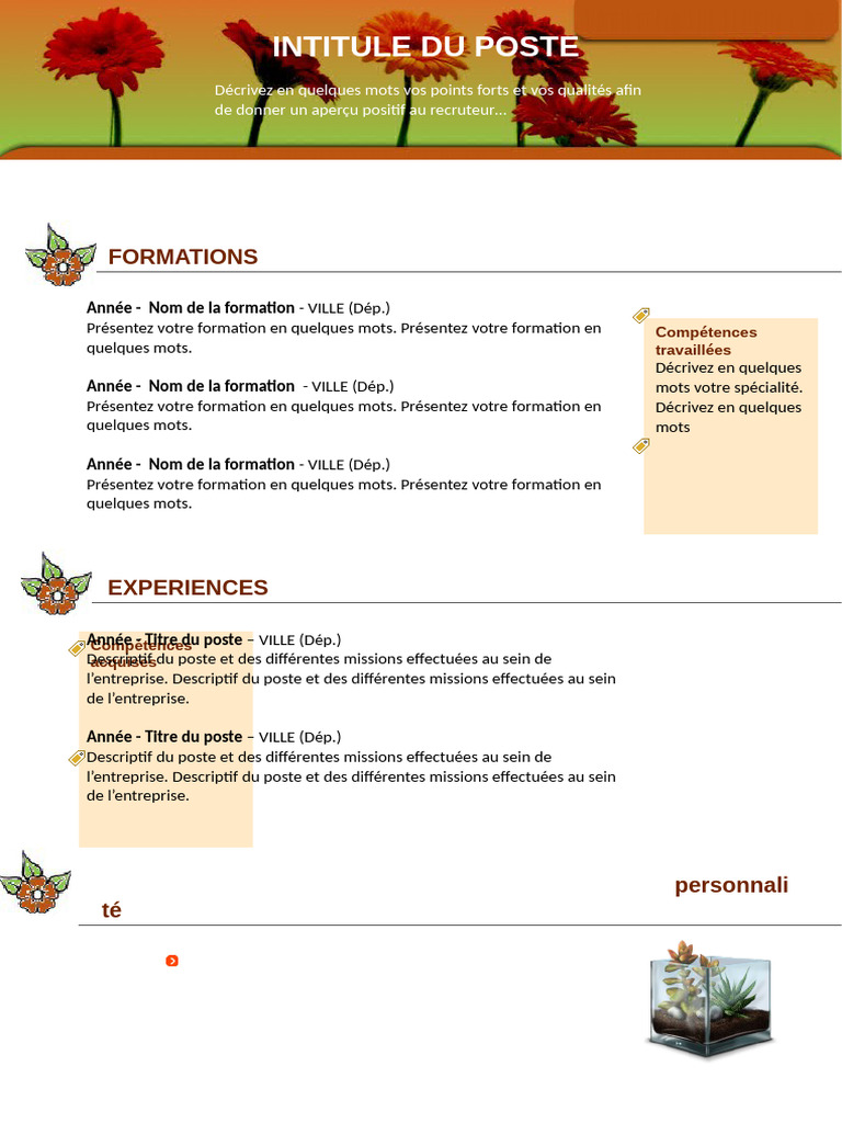 Suivi de Formation et Expériences RH | PDF