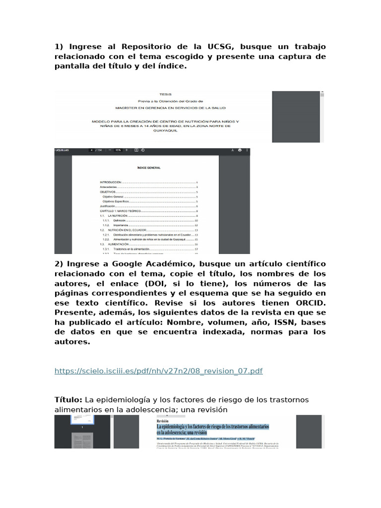 Deber Redaccion Cientifica | PDF