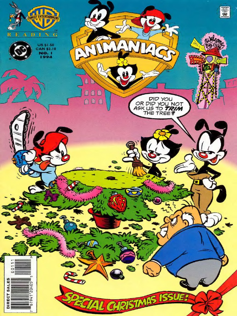 Animaniacs - A Christmas Special 01 | PDF | Comics Publications | Magazines