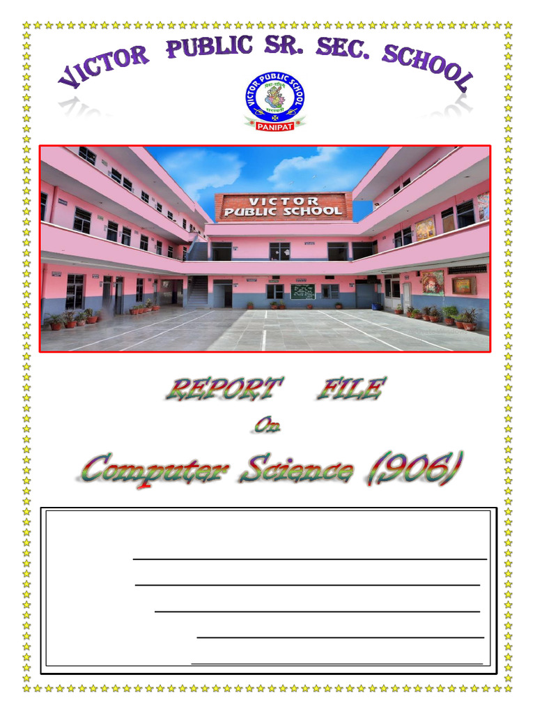 Comp. Report File Front Pages | PDF