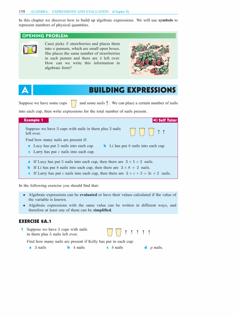 U3 La 1 Building Expressions | PDF