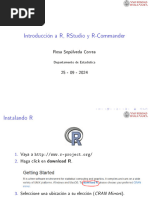 Manual de Descarga e Instalación de R y Rstudio | PDF | Archivo de computadora | Microsoft Windows