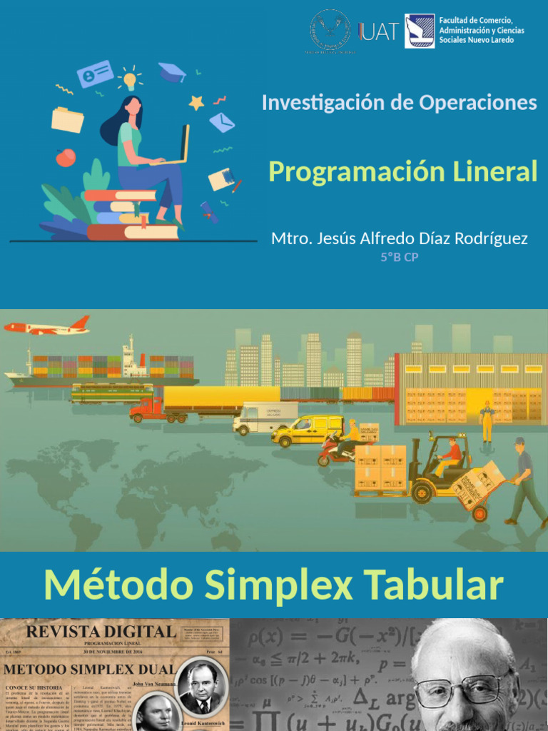 Método Simplex Ejemplo 1 | PDF | Programación lineal | Análisis de sistemas