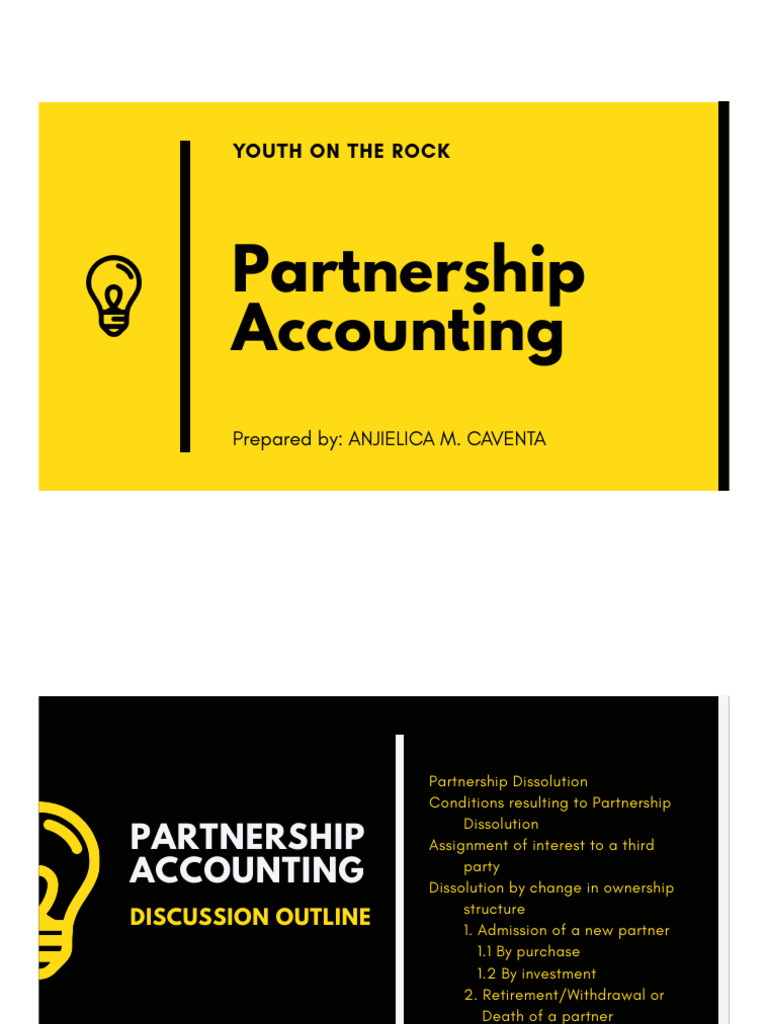 Partnership-Dissolution AMC | PDF | Assignment (Law) | Financial Services