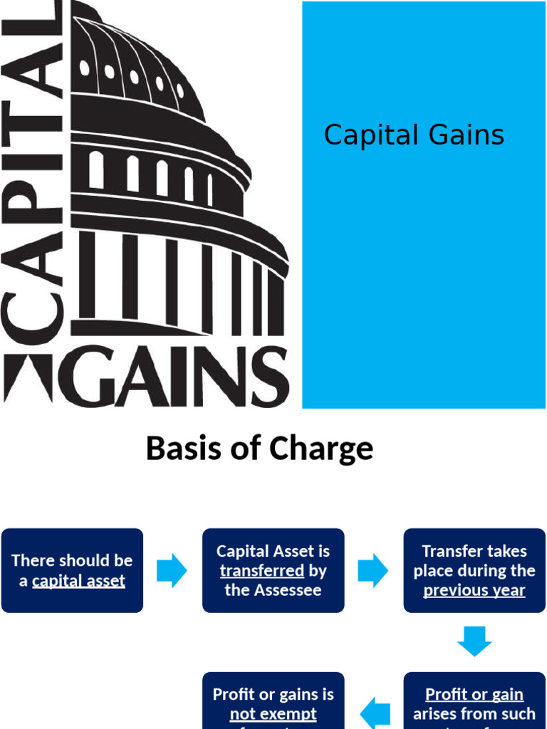 Capital Gains - Part I | PDF | Capital Gains Tax | Capital Gain
