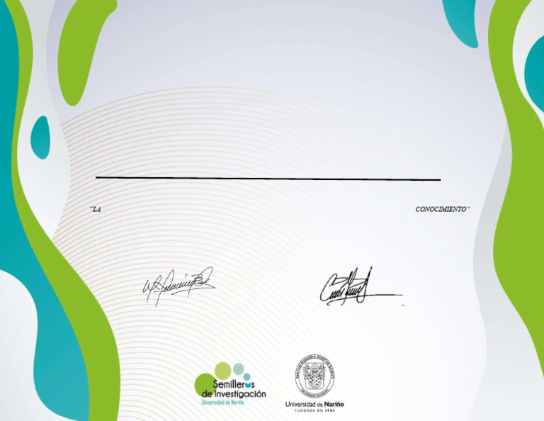 Certificado Asistente Semillero | PDF