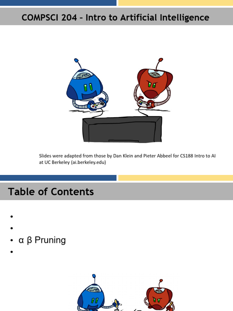Lecture 6 - Minmax Alpha Beta | PDF | Applied Mathematics | Algorithms