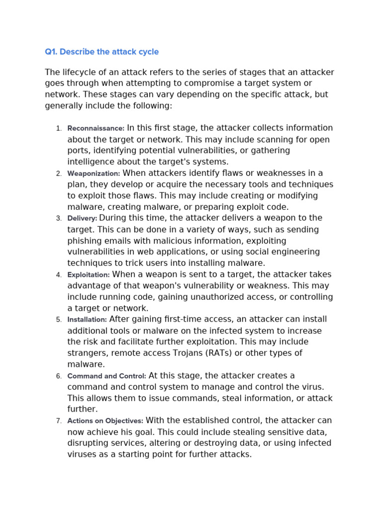 Ethical Hacking Assignment | PDF | Malware | Transport Layer Security