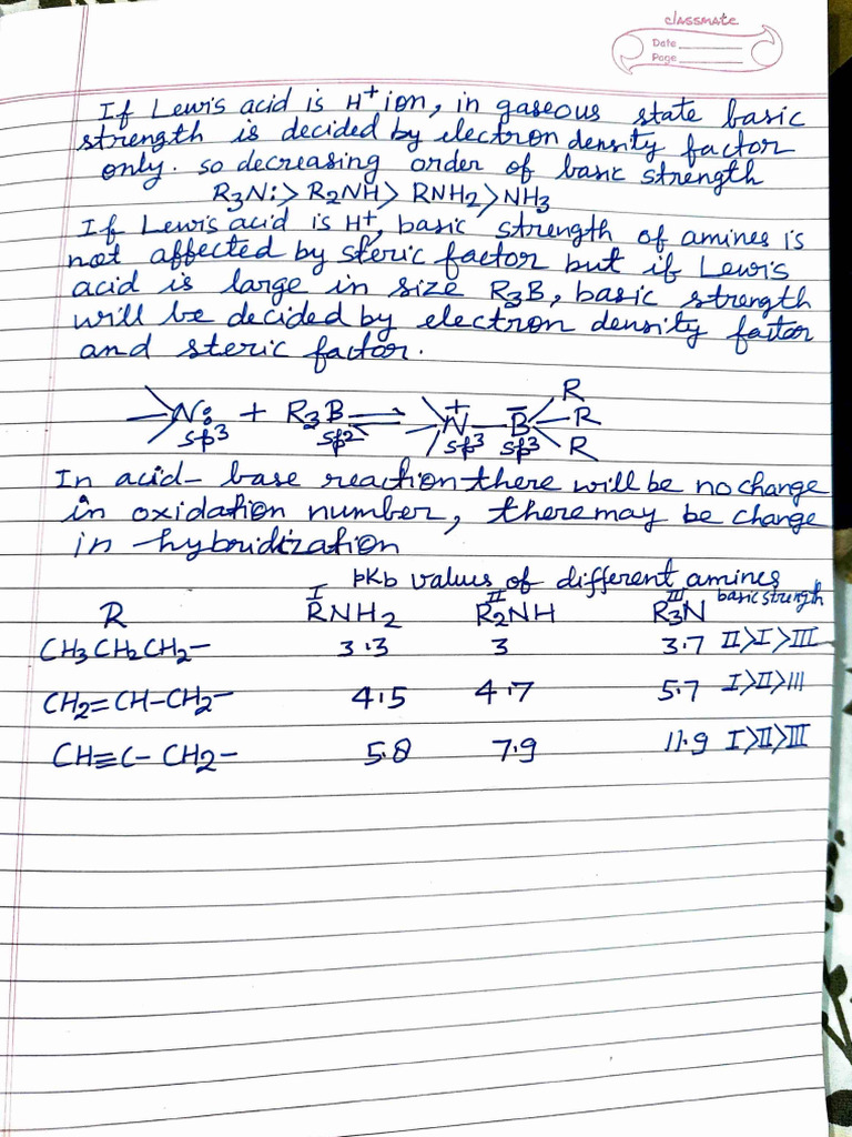 Basic Strength of Amines in Aq Solutions | PDF