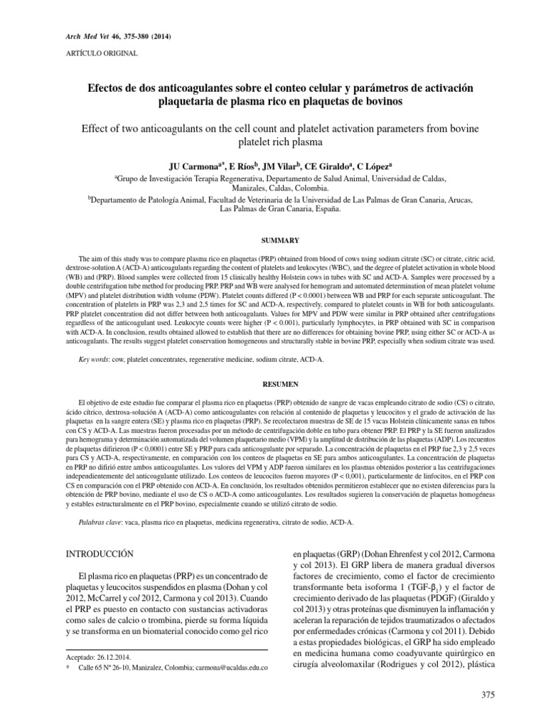 Art 05 | PDF | Fisiologia Animal | Inmunología