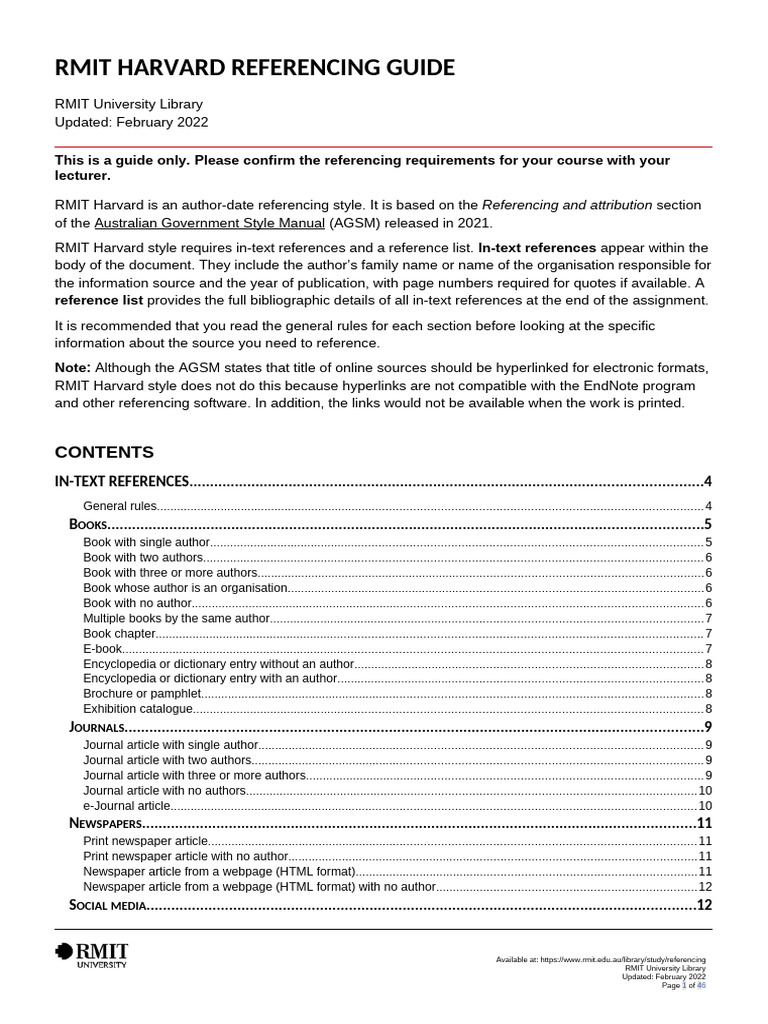 Harvard Referencing Examples | PDF | Academic Journal | Websites
