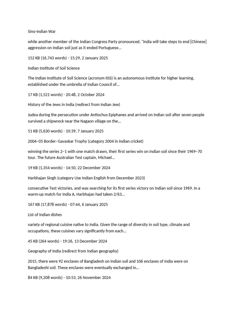 Sino-Indian War-WPS Office | PDF | Soil Science | Earth Sciences