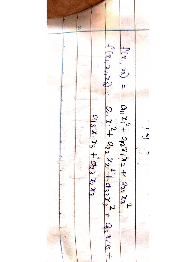 Quadratic Forms | PDF