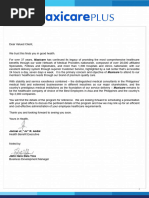 Ims-Daz Membership Hmo Program | PDF | High Density Lipoprotein | Eye