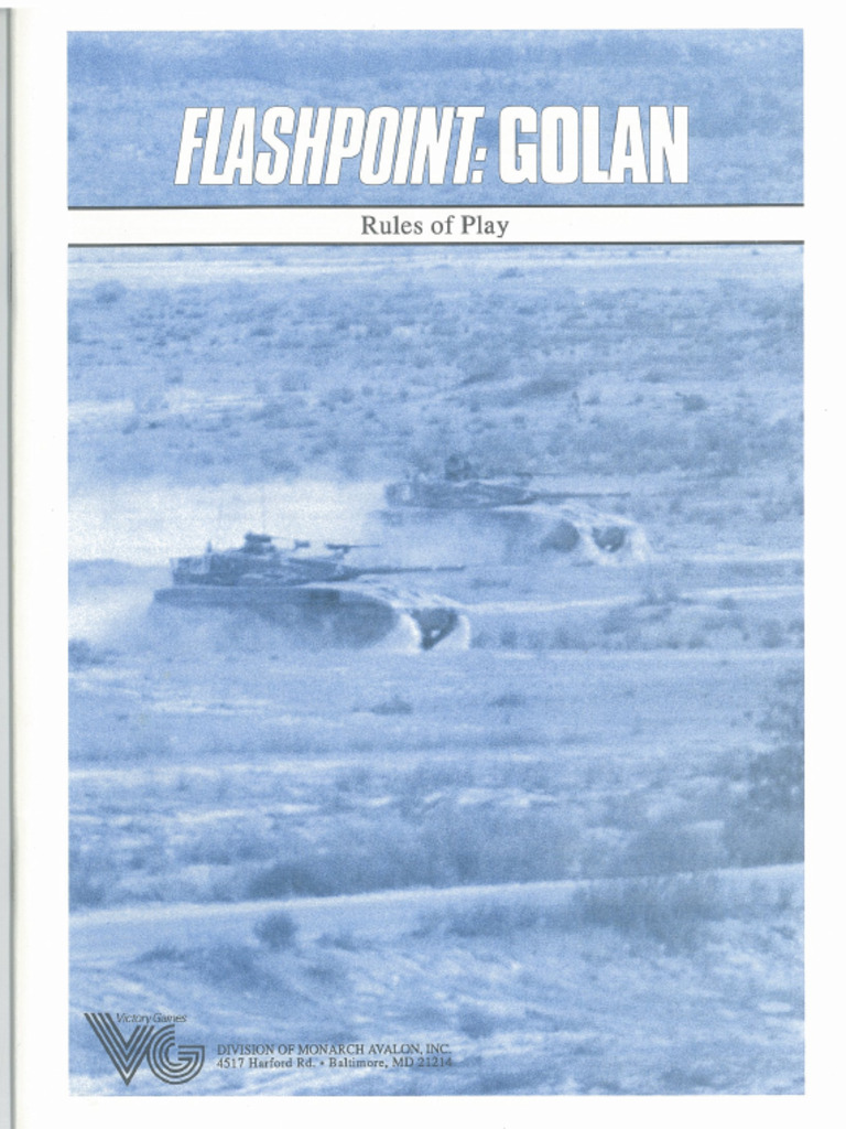 Flashpoint Rules | PDF