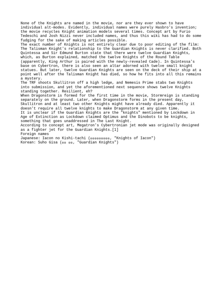 Knight | PDF
