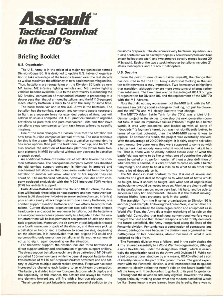 Assault Book | PDF | Battalion | Division (Military)