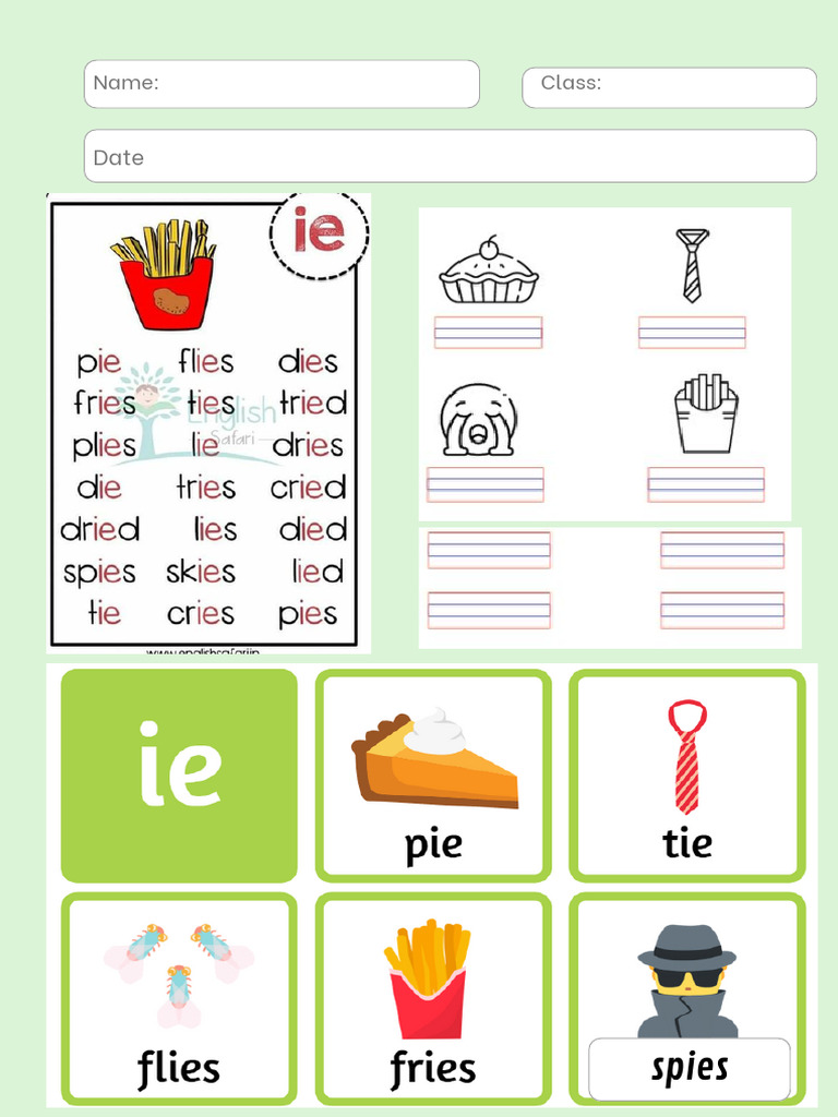 Phonics Ie | PDF