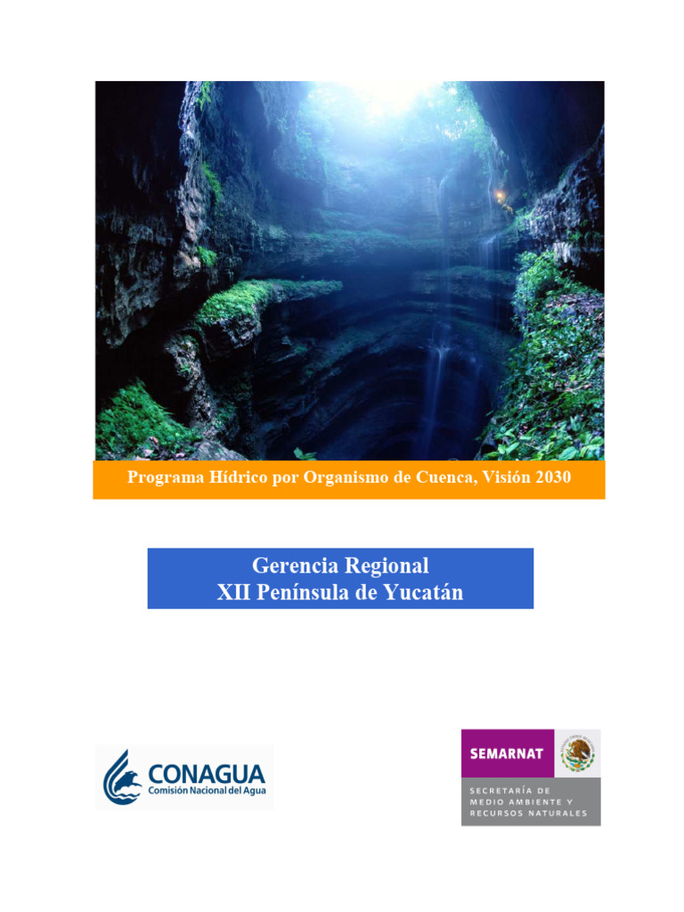 PH Por Organismo de Cuenca - Peninsula de Yucatan Vision 2030 1 | PDF ...
