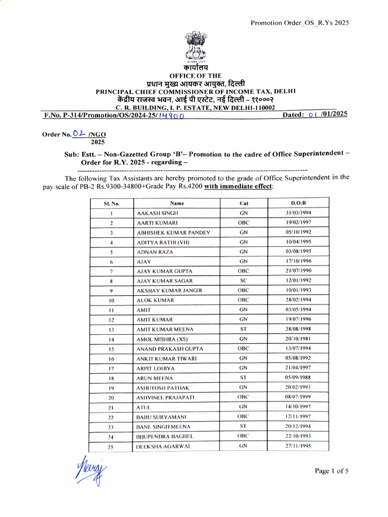 Income Tax Promotion Order 2025 | PDF | Public Finance | Economies