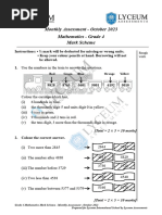 Grade 6 Mental Math Practice | PDF