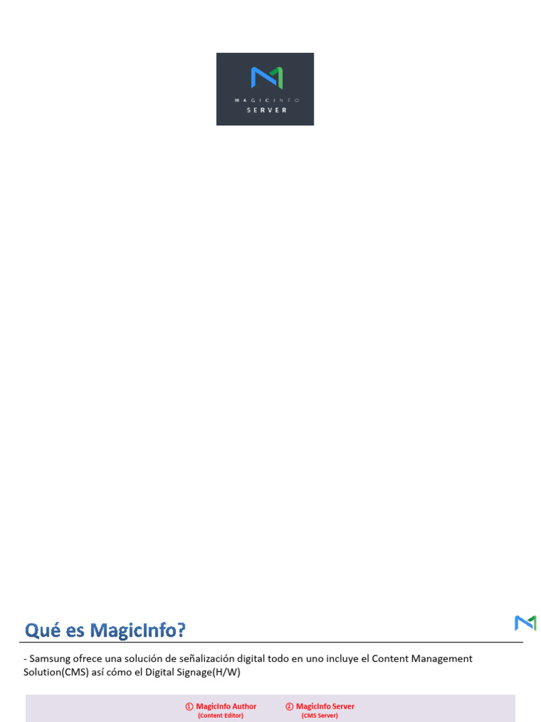 Magic Info Server | PDF | Postgre Sql | Microsoft Windows